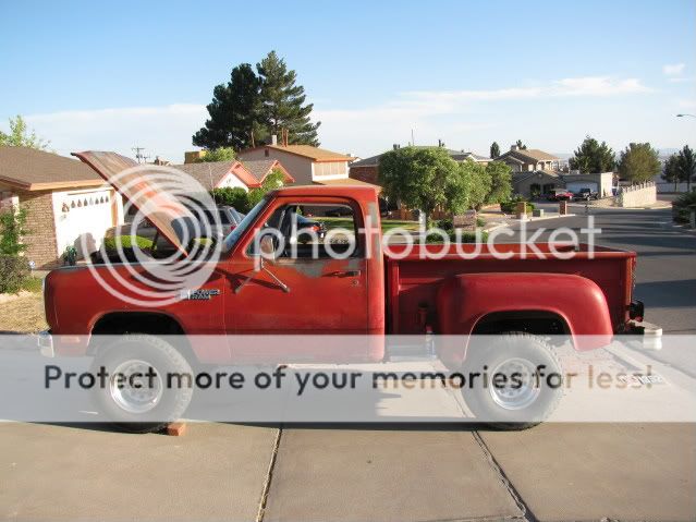 My new 84 Stepside W150 | Dodge RamCharger Central