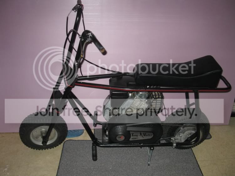 First attempt: Minibike Resto | OldMiniBikes.com